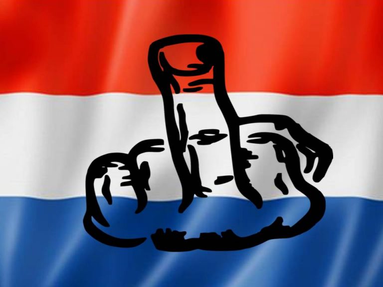 Nederlandse middelvinger | Zeitgeisterjagd